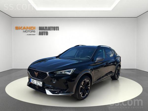 Melns Cupra Formentor 2023 Rīga, ar dzinēja tilpumu 1.50 L un nobraukumu 24 tūkst. km par 24990 €, foto 1 vietnē AUTOMOTO.COM.LV