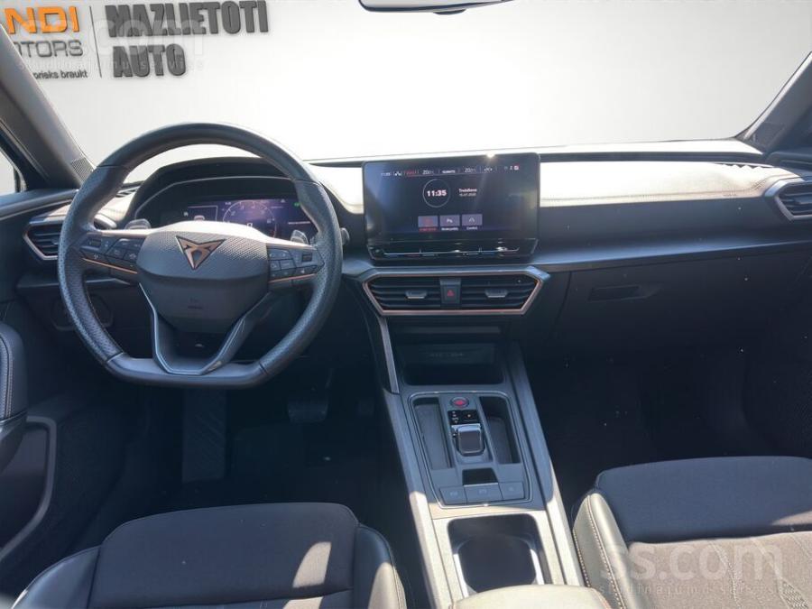 Черный Cupra Formentor 2023 в Рига, объемом двигателя 1.50 л и пробегом 24 тыс. км за 24990 €, фото 15 на AUTOMOTO.COM.LV