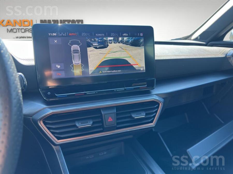 Черный Cupra Formentor 2023 в Рига, объемом двигателя 1.50 л и пробегом 24 тыс. км за 24990 €, фото 16 на AUTOMOTO.COM.LV