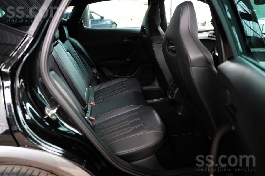 Black Cupra Formentor 2023 in Riga, with an engine capacity of 2.00 L and mileage of 35 thousand km for 29990 €, photo 19 on AUTOMOTO.COM.LV