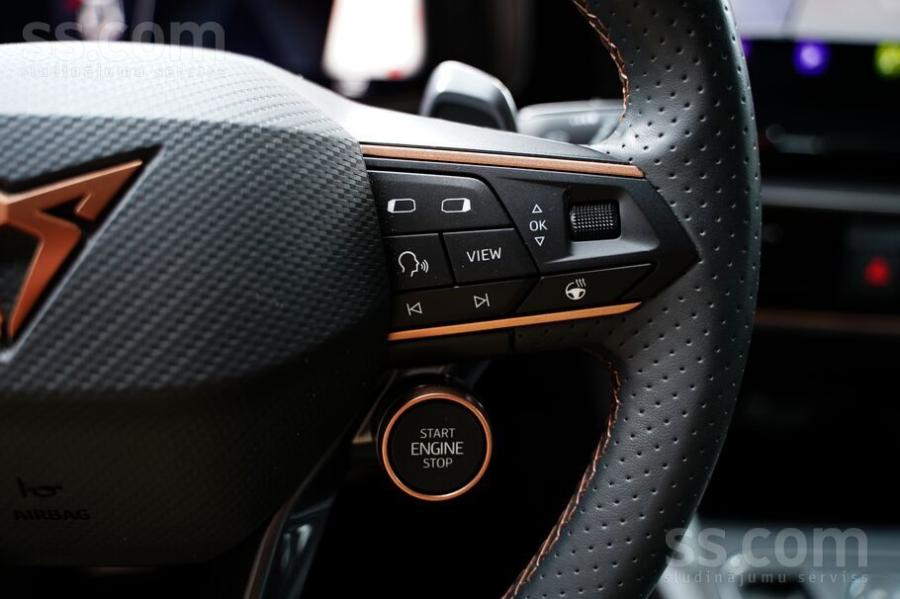 Black Cupra Formentor 2023 in Riga, with an engine capacity of 2.00 L and mileage of 35 thousand km for 29990 €, photo 25 on AUTOMOTO.COM.LV