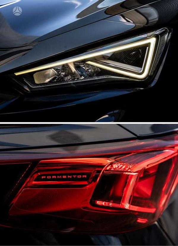 Черный Cupra Formentor 2023 в Вильнюс, объемом двигателя 1.40 л и пробегом 23 тыс. км за 23900 €, фото 5 на AUTOMOTO.COM.LV
