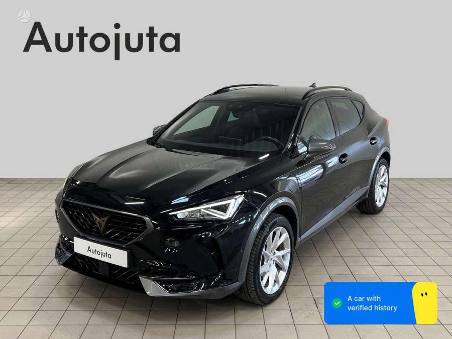 Black Cupra Formentor 2023 in Kaunas, with an engine capacity of 1.40 L and mileage of 68 thousand km for 24900 €, photo 1 on AUTOMOTO.COM.LV