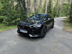 Черный Cupra Formentor 2023 в Вильнюс, объемом двигателя 1.98 л и пробегом 27 тыс. км за 23900 €, фото  на AUTOMOTO.COM.LV