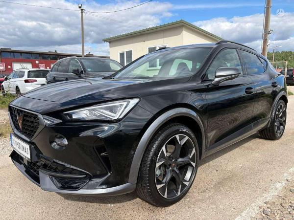 Черный Cupra Formentor 2023 в Вильнюс, объемом двигателя 1.40 л и пробегом 70 тыс. км за 22990 €, фото 1 на AUTOMOTO.COM.LV