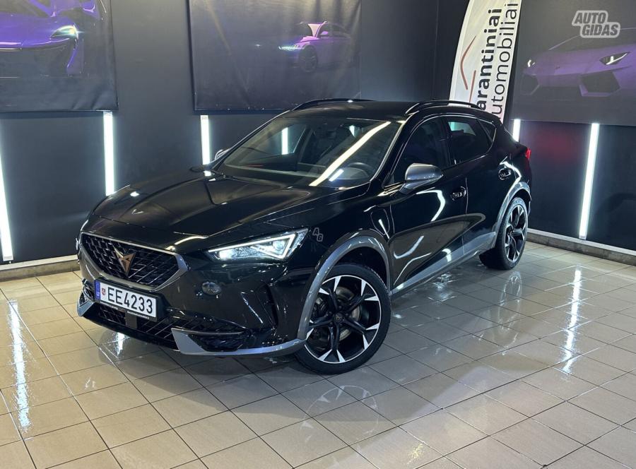 Melns Cupra Formentor 2023 Avižieniai, ar dzinēja tilpumu 1.40 L un nobraukumu 99 tūkst. km par 23950 €, foto 1 vietnē AUTOMOTO.COM.LV