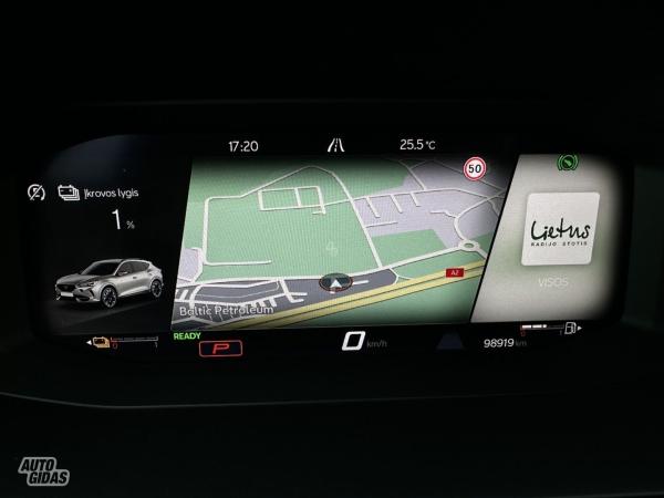Melns Cupra Formentor 2023 Avižieniai, ar dzinēja tilpumu 1.40 L un nobraukumu 99 tūkst. km par 23950 €, foto 8 vietnē AUTOMOTO.COM.LV