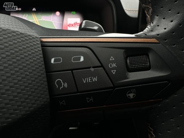 Melns Cupra Formentor 2023 Avižieniai, ar dzinēja tilpumu 1.40 L un nobraukumu 99 tūkst. km par 23950 €, foto 10 vietnē AUTOMOTO.COM.LV