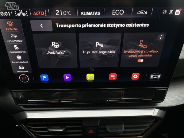 Melns Cupra Formentor 2023 Avižieniai, ar dzinēja tilpumu 1.40 L un nobraukumu 99 tūkst. km par 23950 €, foto 11 vietnē AUTOMOTO.COM.LV