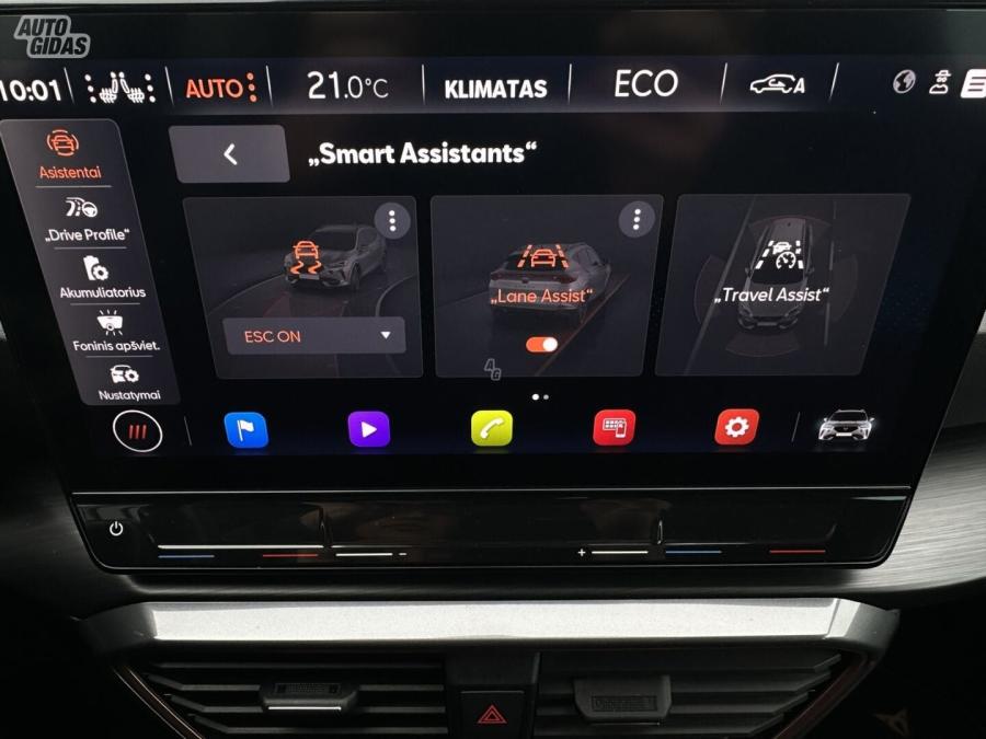 Melns Cupra Formentor 2023 Avižieniai, ar dzinēja tilpumu 1.40 L un nobraukumu 99 tūkst. km par 23950 €, foto 12 vietnē AUTOMOTO.COM.LV
