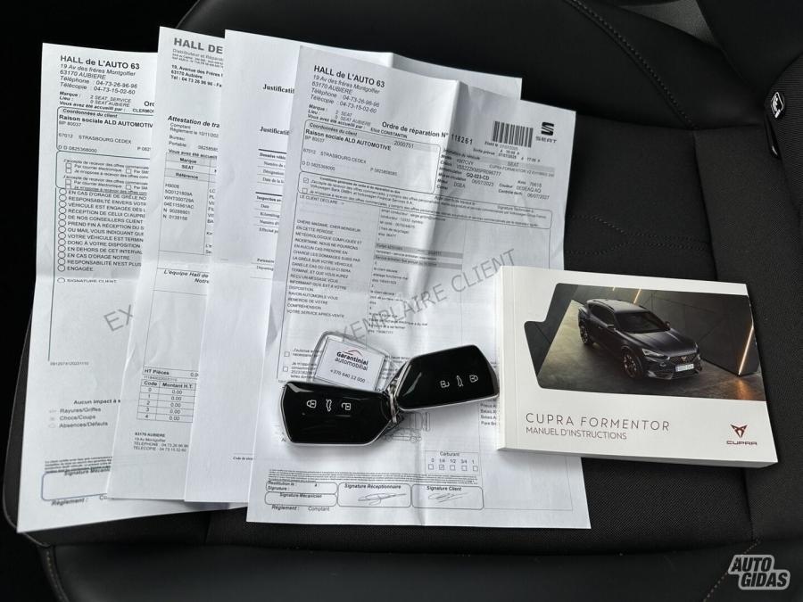 Melns Cupra Formentor 2023 Avižieniai, ar dzinēja tilpumu 1.40 L un nobraukumu 99 tūkst. km par 23950 €, foto 28 vietnē AUTOMOTO.COM.LV