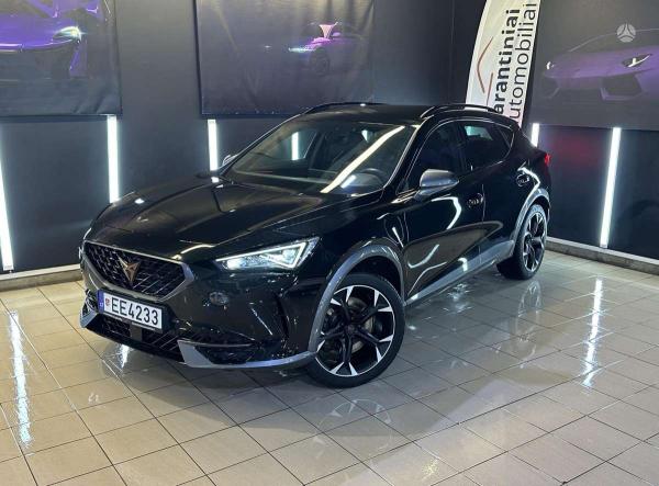 Черный Cupra Formentor 2023 в Вильнюс, объемом двигателя 1.40 л и пробегом 99 тыс. км за 23950 €, фото 1 на AUTOMOTO.COM.LV