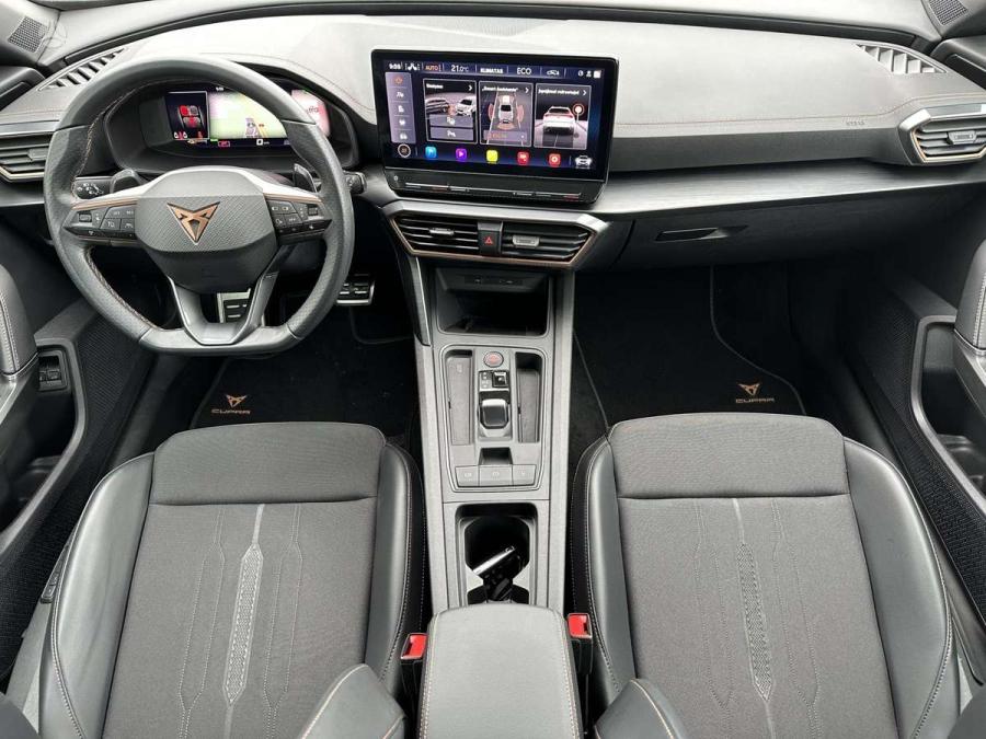 Черный Cupra Formentor 2023 в Вильнюс, объемом двигателя 1.40 л и пробегом 99 тыс. км за 23950 €, фото 4 на AUTOMOTO.COM.LV