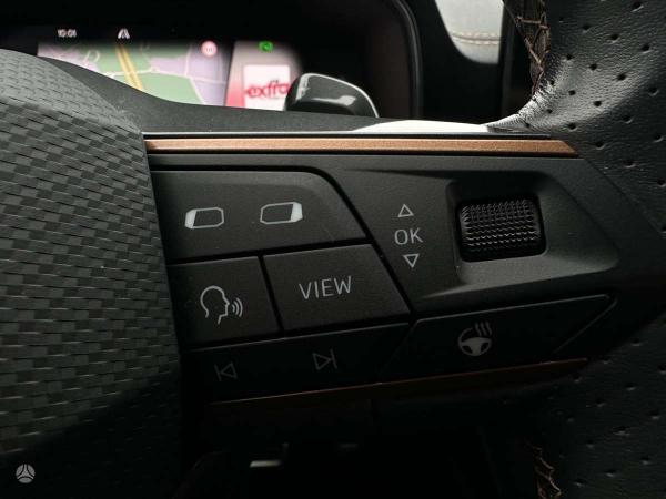 Черный Cupra Formentor 2023 в Вильнюс, объемом двигателя 1.40 л и пробегом 99 тыс. км за 23950 €, фото 10 на AUTOMOTO.COM.LV