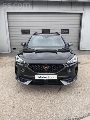 Black Cupra Formentor 2023 in Jelgava, with an engine capacity of 2.00 L and mileage of 76 thousand km for 25500 €, photo  on AUTOMOTO.COM.LV