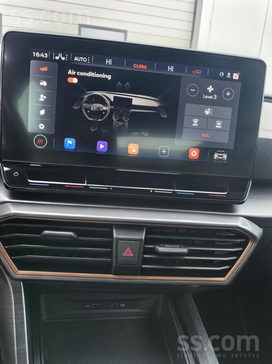 Черный Cupra Formentor 2023 в Елгава, объемом двигателя 2.00 л и пробегом 76 тыс. км за 25500 €, фото 11 на AUTOMOTO.COM.LV