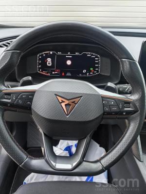 Черный Cupra Formentor 2023 в Елгава, объемом двигателя 2.00 л и пробегом 76 тыс. км за 25500 €, фото 13 на AUTOMOTO.COM.LV
