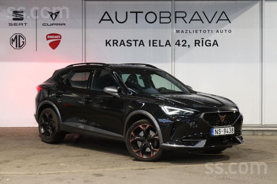 Melns Cupra Formentor 2023 Rīga, ar dzinēja tilpumu 2.00 L un nobraukumu 36 tūkst. km par 27990 €, foto 4 vietnē AUTOMOTO.COM.LV