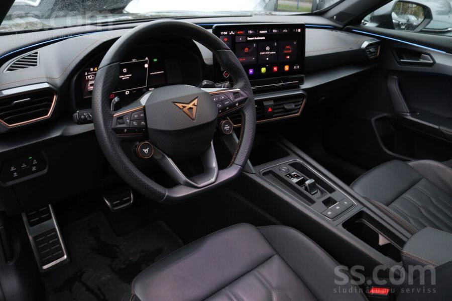 Melns Cupra Formentor 2023 Rīga, ar dzinēja tilpumu 2.00 L un nobraukumu 36 tūkst. km par 27990 €, foto 10 vietnē AUTOMOTO.COM.LV