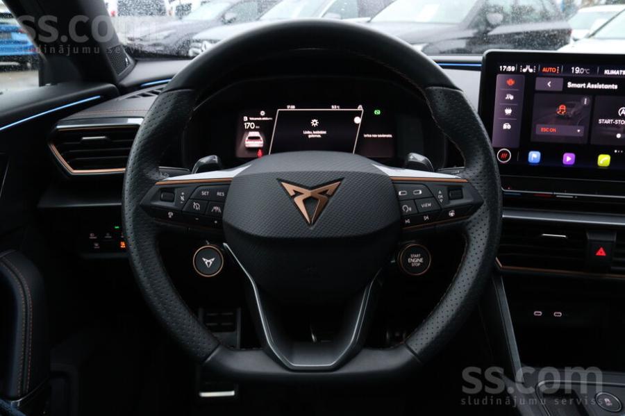 Melns Cupra Formentor 2023 Rīga, ar dzinēja tilpumu 2.00 L un nobraukumu 36 tūkst. km par 27990 €, foto 11 vietnē AUTOMOTO.COM.LV