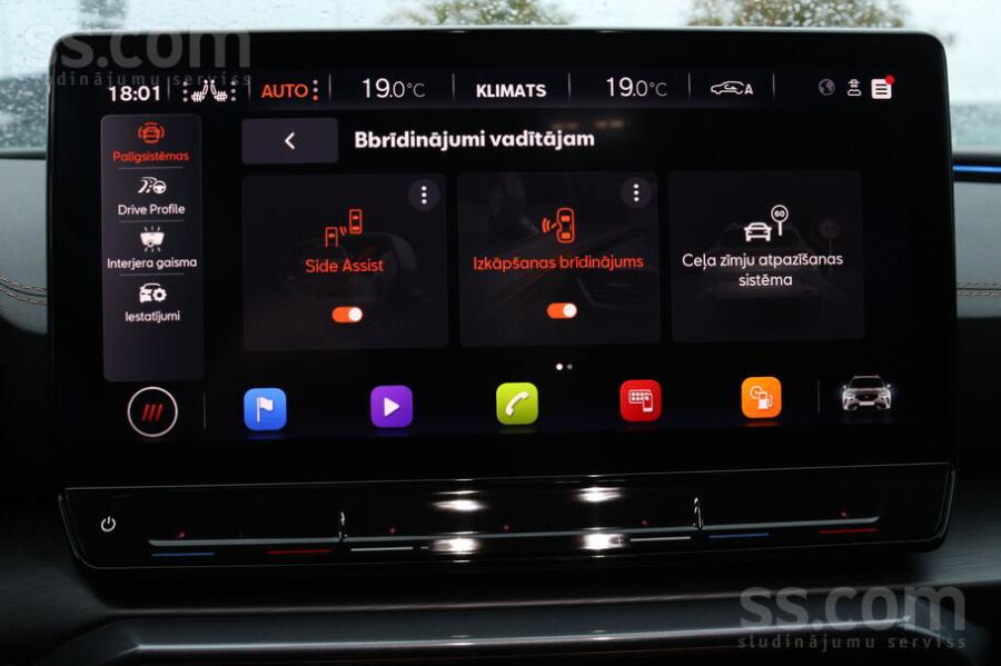 Melns Cupra Formentor 2023 Rīga, ar dzinēja tilpumu 2.00 L un nobraukumu 36 tūkst. km par 27990 €, foto 21 vietnē AUTOMOTO.COM.LV