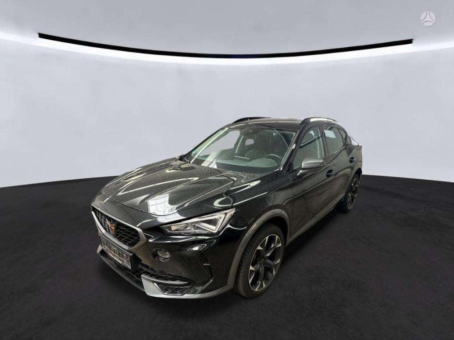 Black Cupra Formentor 2023 in Vilnius, with an engine capacity of 1.97 L and mileage of 122 thousand km for 21200 €, photo 1 on AUTOMOTO.COM.LV