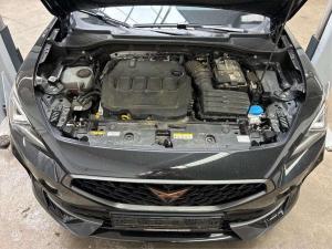 Black Cupra Formentor 2023 in Vilnius, with an engine capacity of 1.97 L and mileage of 122 thousand km for 21200 €, photo 12 on AUTOMOTO.COM.LV
