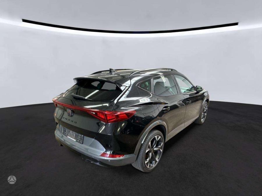 Black Cupra Formentor 2023 in Vilnius, with an engine capacity of 1.97 L and mileage of 122 thousand km for 21200 €, photo 14 on AUTOMOTO.COM.LV