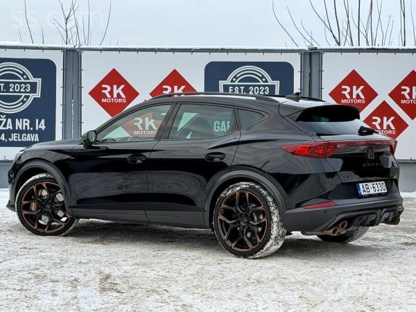 Black Cupra Formentor 2024 in Jelgava, with an engine capacity of 2.50 L and mileage of 23 thousand km for 45000 €, photo 9 on AUTOMOTO.COM.LV