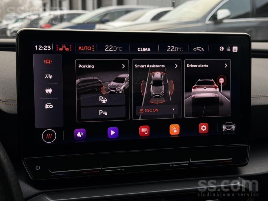 Melns Cupra Formentor 2024 Jelgava, ar dzinēja tilpumu 2.50 L un nobraukumu 23 tūkst. km par 41500 €, foto 37 vietnē AUTOMOTO.COM.LV