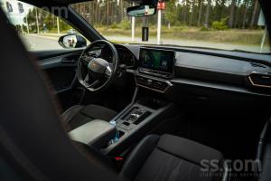 Black Cupra Formentor 2024 in Riga, with an engine capacity of 1.50 L and mileage of 40 thousand km for 25450 €, photo 9 on AUTOMOTO.COM.LV
