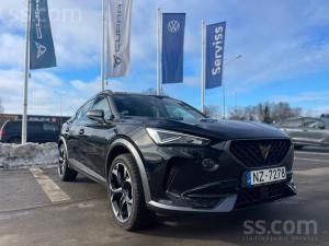 Melns Cupra Formentor 2024 Rīga, ar dzinēja tilpumu 1.50 L un nobraukumu 72 tūkst. km par 23700 €, foto  vietnē AUTOMOTO.COM.LV