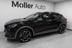 Black Cupra Formentor 2024 in Vilnius, with an engine capacity of 1.40 L and mileage of 61 thousand km for 28950 €, photo 3 on AUTOMOTO.COM.LV