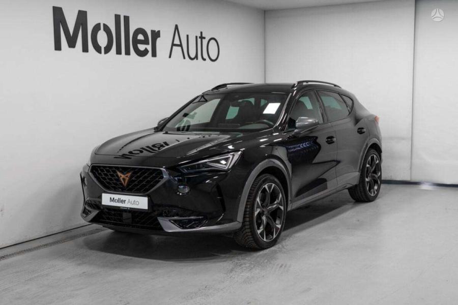 Черный Cupra Formentor 2024 в Вильнюс, объемом двигателя 1.40 л и пробегом 61 тыс. км за 28950 €, фото 1 на AUTOMOTO.COM.LV