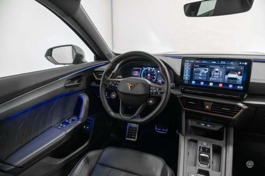 Черный Cupra Formentor 2024 в Вильнюс, объемом двигателя 1.40 л и пробегом 61 тыс. км за 28950 €, фото 11 на AUTOMOTO.COM.LV