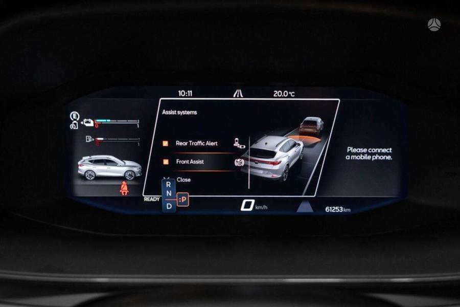 Черный Cupra Formentor 2024 в Вильнюс, объемом двигателя 1.40 л и пробегом 61 тыс. км за 28950 €, фото 18 на AUTOMOTO.COM.LV