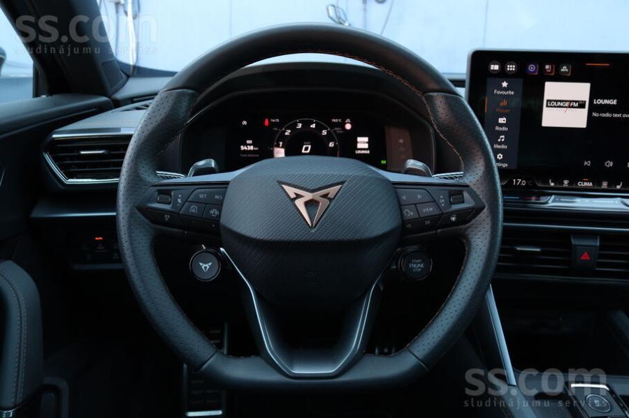 Черный Cupra Formentor 2025 в Рига, объемом двигателя 2.00 л и пробегом 6 тыс. км за 43990 €, фото 11 на AUTOMOTO.COM.LV
