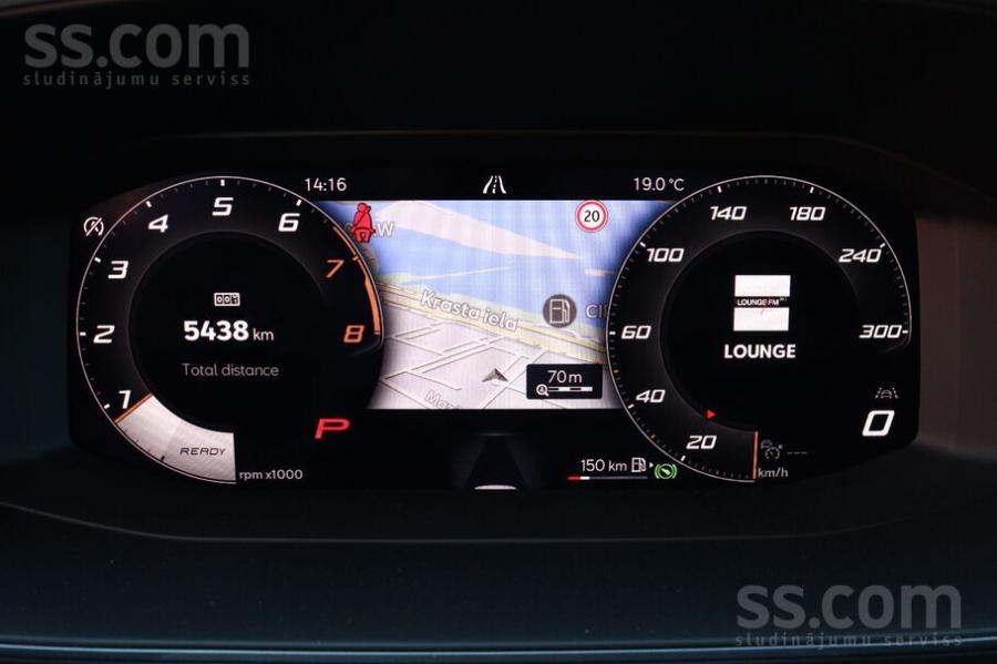 Черный Cupra Formentor 2025 в Рига, объемом двигателя 2.00 л и пробегом 6 тыс. км за 43990 €, фото 12 на AUTOMOTO.COM.LV