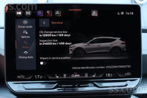 Черный Cupra Formentor 2025 в Рига, объемом двигателя 2.00 л и пробегом 6 тыс. км за 43990 €, фото 20 на AUTOMOTO.COM.LV