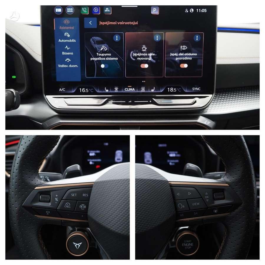 Черный Cupra Formentor 2025 в Вильнюс, объемом двигателя 1.98 л и пробегом 30 тыс. км за 38000 €, фото 24 на AUTOMOTO.COM.LV