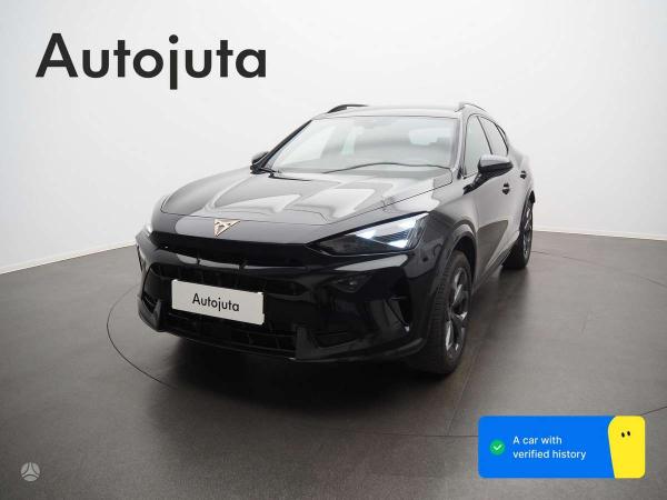Melns Cupra Formentor 2025 Viļņa, ar dzinēja tilpumu 1.50 L un nobraukumu 40 tūkst. km par 27900 €, foto  vietnē AUTOMOTO.COM.LV