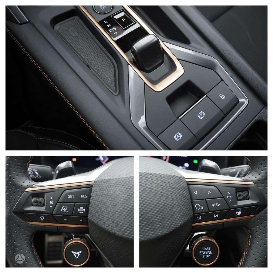 Melns Cupra Formentor 2025 Viļņa, ar dzinēja tilpumu 1.50 L un nobraukumu 40 tūkst. km par 27900 €, foto 14 vietnē AUTOMOTO.COM.LV
