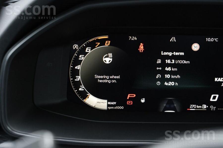 Черный Cupra Formentor 2025 в Рига, объемом двигателя 1.50 л и пробегом 67 тыс. км за 31850 €, фото 13 на AUTOMOTO.COM.LV