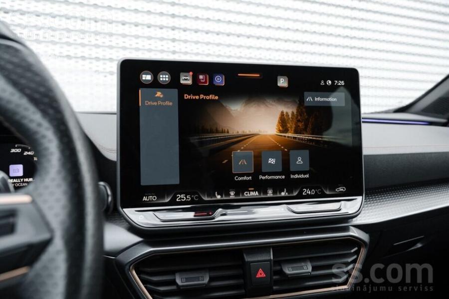 Черный Cupra Formentor 2025 в Рига, объемом двигателя 1.50 л и пробегом 67 тыс. км за 31850 €, фото 24 на AUTOMOTO.COM.LV