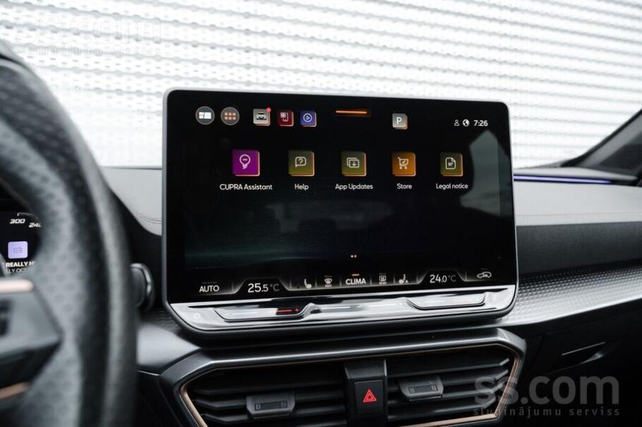 Черный Cupra Formentor 2025 в Рига, объемом двигателя 1.50 л и пробегом 67 тыс. км за 31850 €, фото 25 на AUTOMOTO.COM.LV
