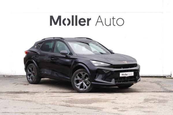 Black Cupra Formentor 2025 in Riga, with an engine capacity of 1.50 L and mileage of 51 thousand km for 29500 €, photo 3 on AUTOMOTO.COM.LV