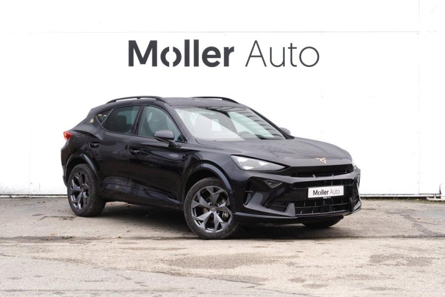 Black Cupra Formentor 2025 in Riga, with an engine capacity of 1.50 L and mileage of 51 thousand km for 29500 €, photo 3 on AUTOMOTO.COM.LV