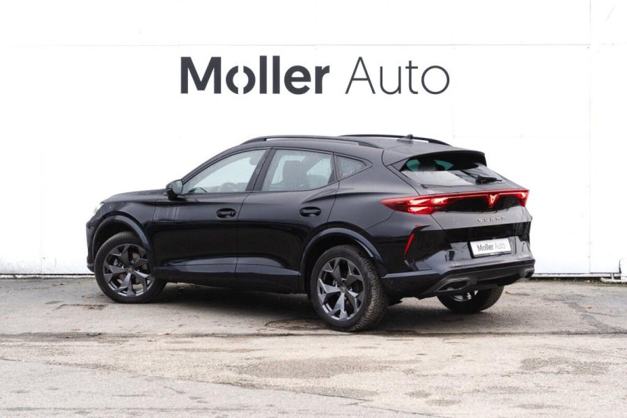 Black Cupra Formentor 2025 in Riga, with an engine capacity of 1.50 L and mileage of 51 thousand km for 29500 €, photo 6 on AUTOMOTO.COM.LV