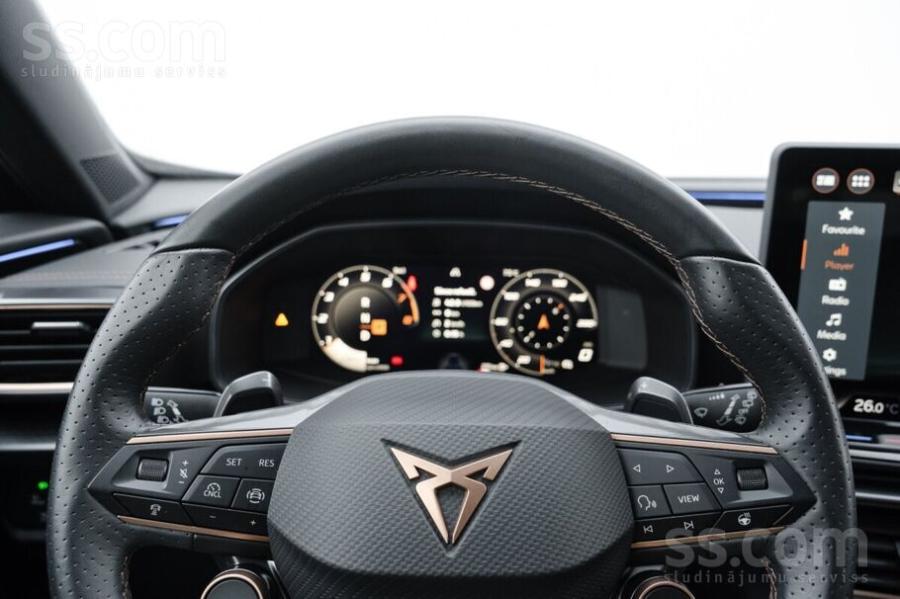 Melns Cupra Formentor 2025 Rīga, ar dzinēja tilpumu 1.50 L un nobraukumu 51 tūkst. km par 29500 €, foto 14 vietnē AUTOMOTO.COM.LV