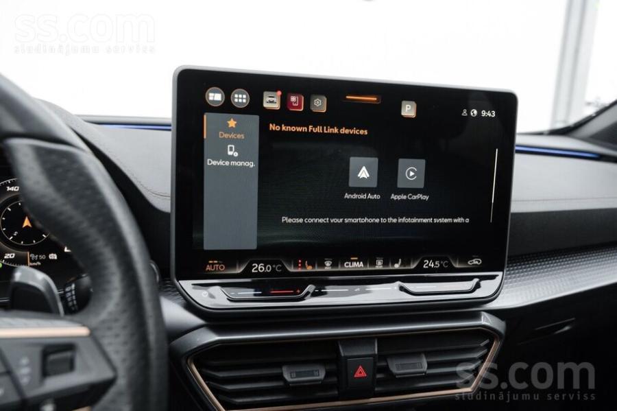 Melns Cupra Formentor 2025 Rīga, ar dzinēja tilpumu 1.50 L un nobraukumu 51 tūkst. km par 29500 €, foto 25 vietnē AUTOMOTO.COM.LV